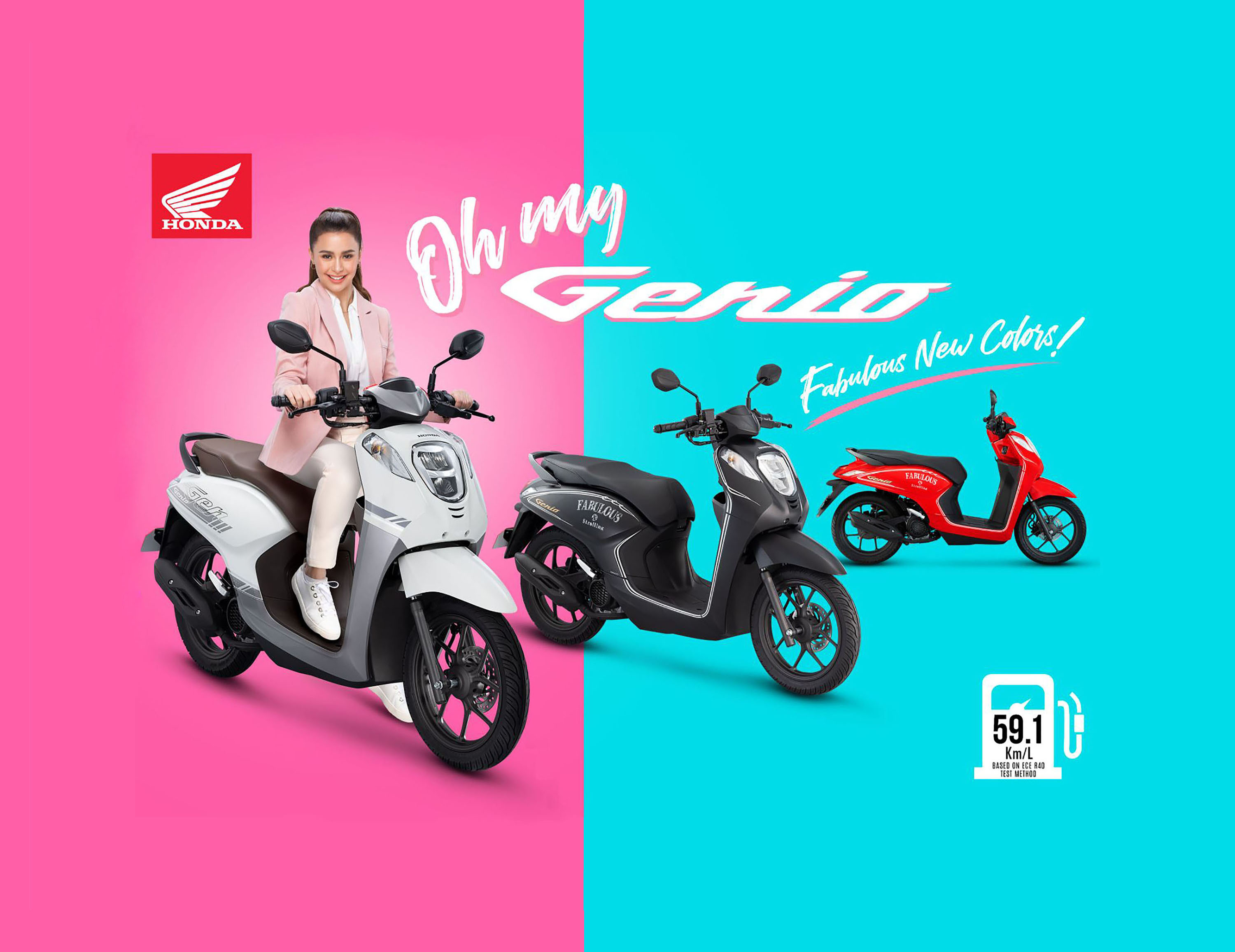 Honda Genio Now Available In Three New Special Colorways