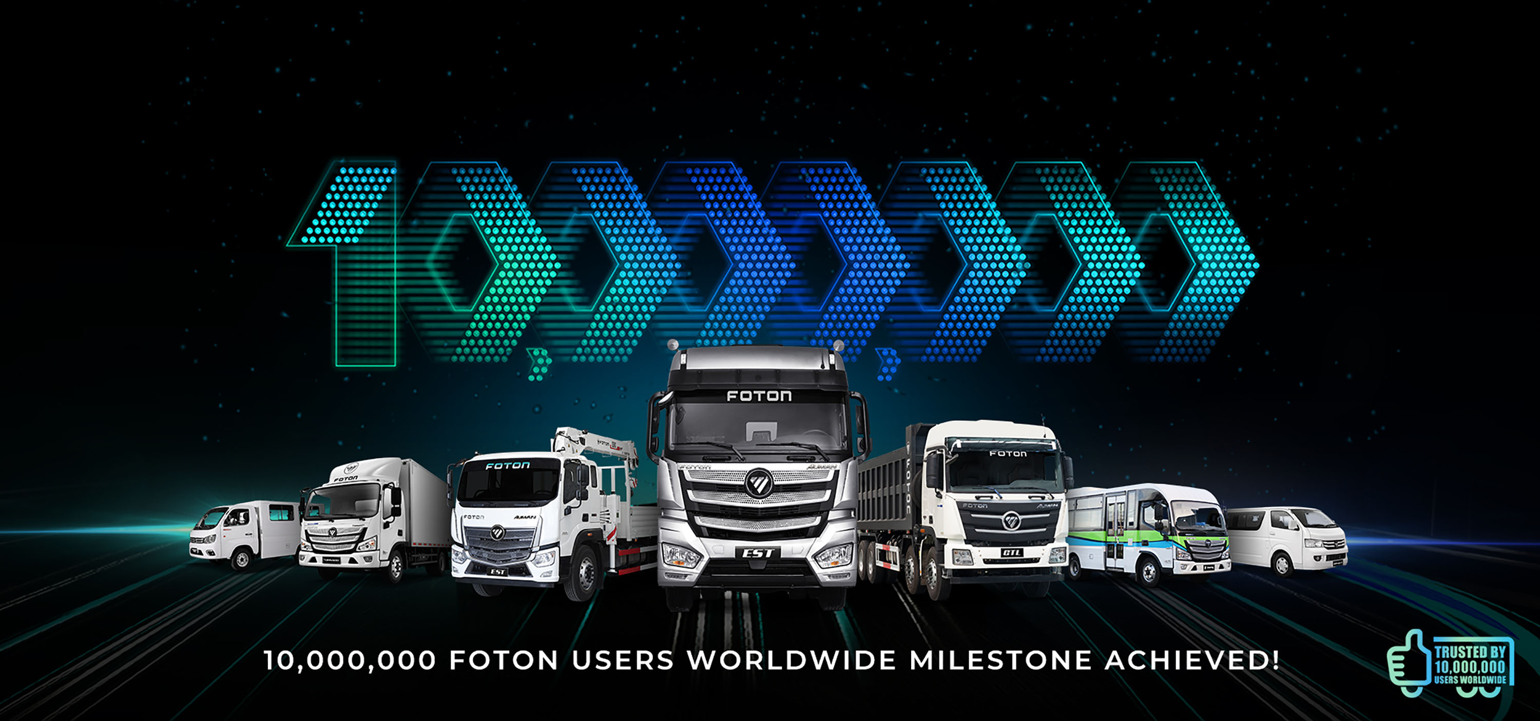 Foton Has Already Sold 10 Million Vehicles Worldwide