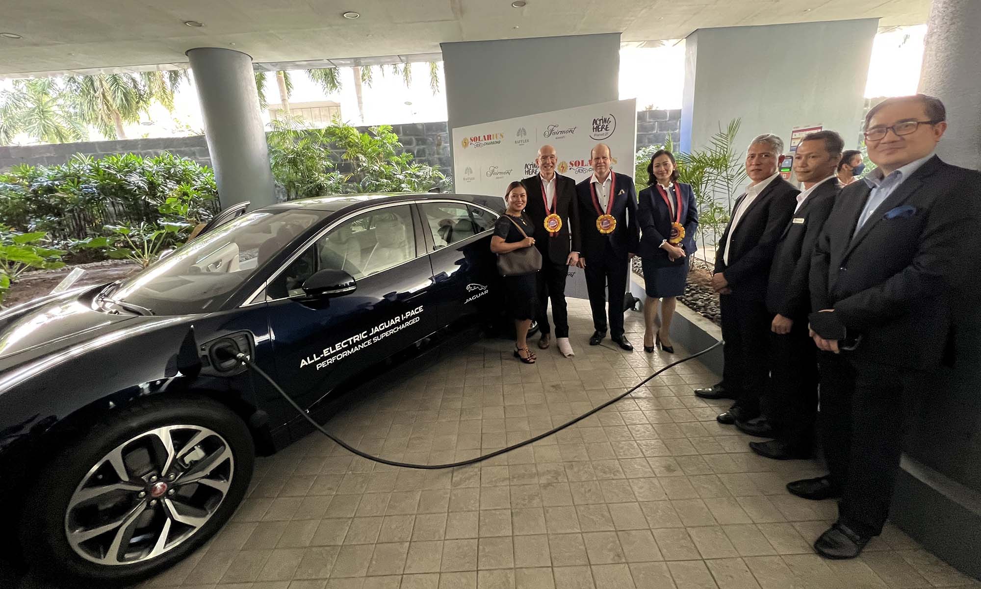 Solarius EV Charging Opens Its First Station At Fairmont Makati