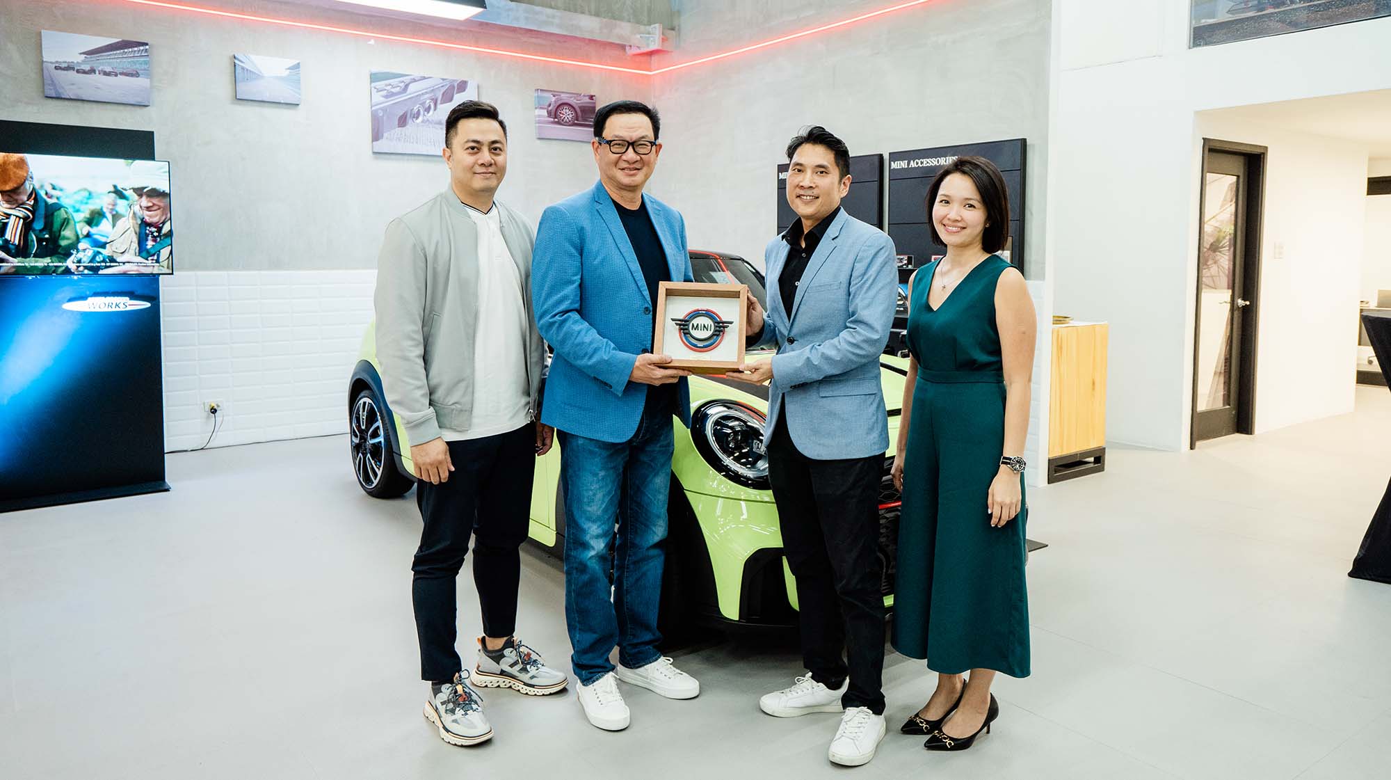 Mini BGC Welcomes Mini Asia Executives, Announces Upcoming EV Chargers