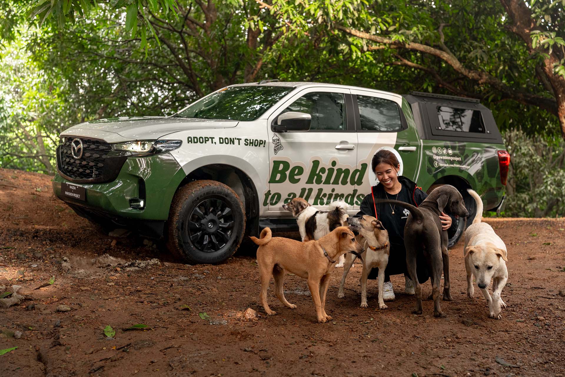 This Mazda BT-50 Will Help The Initiatives Of Pawssion Project - Go ...