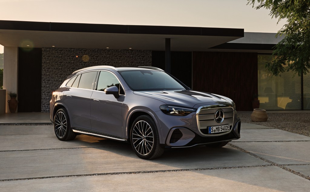 2026 Mercedes-Benz GLC Electric Debuts With Giant Grille And Screen